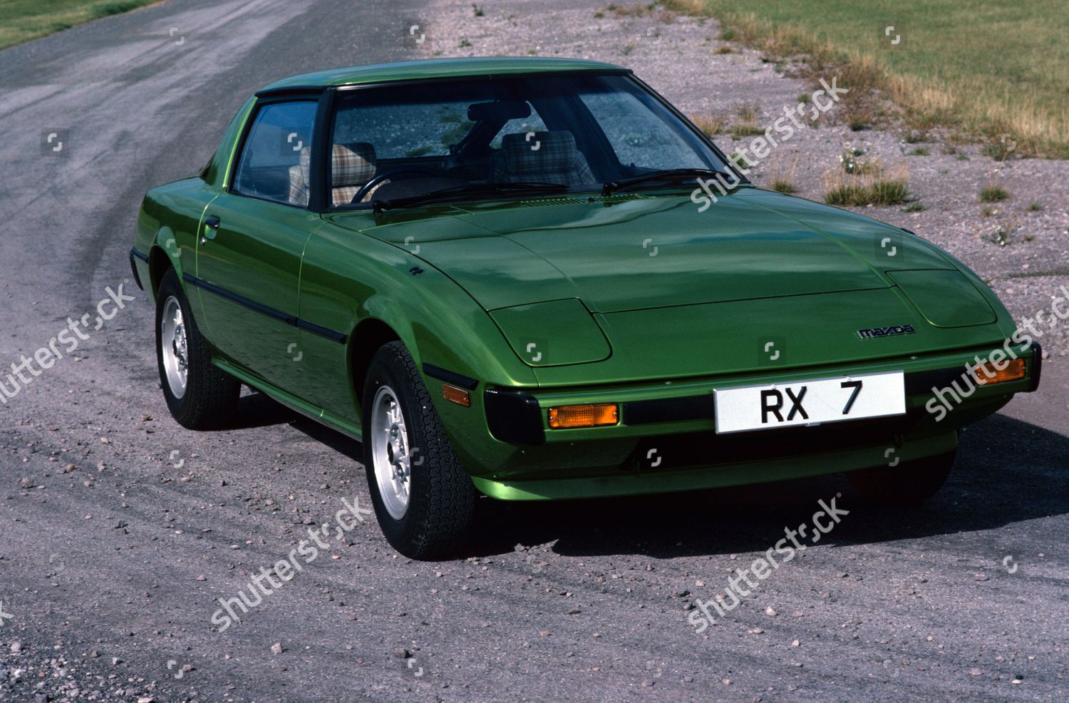 Mazda Rx7 First Generation Publicity Shots Editorial Stock Photo ...
