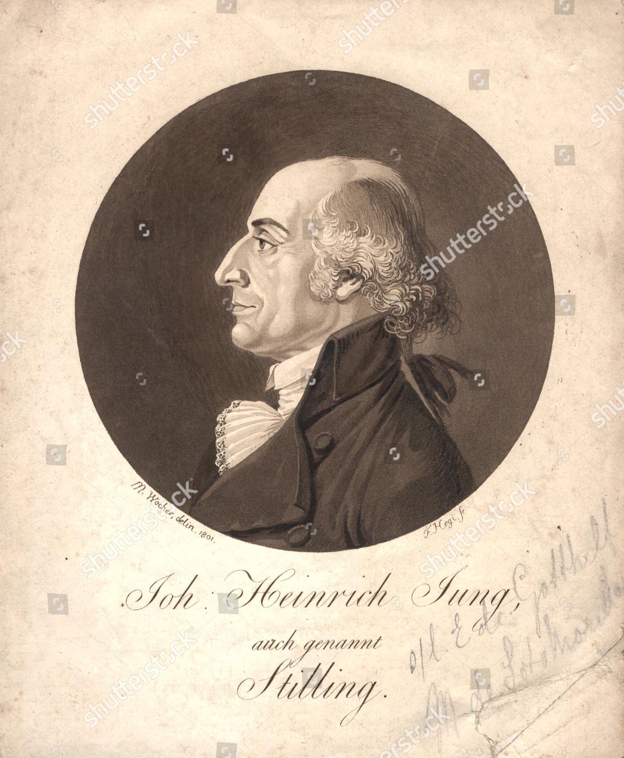 Dr Heinrich Jung Stilling Editorial Stock Photo - Stock Image ...