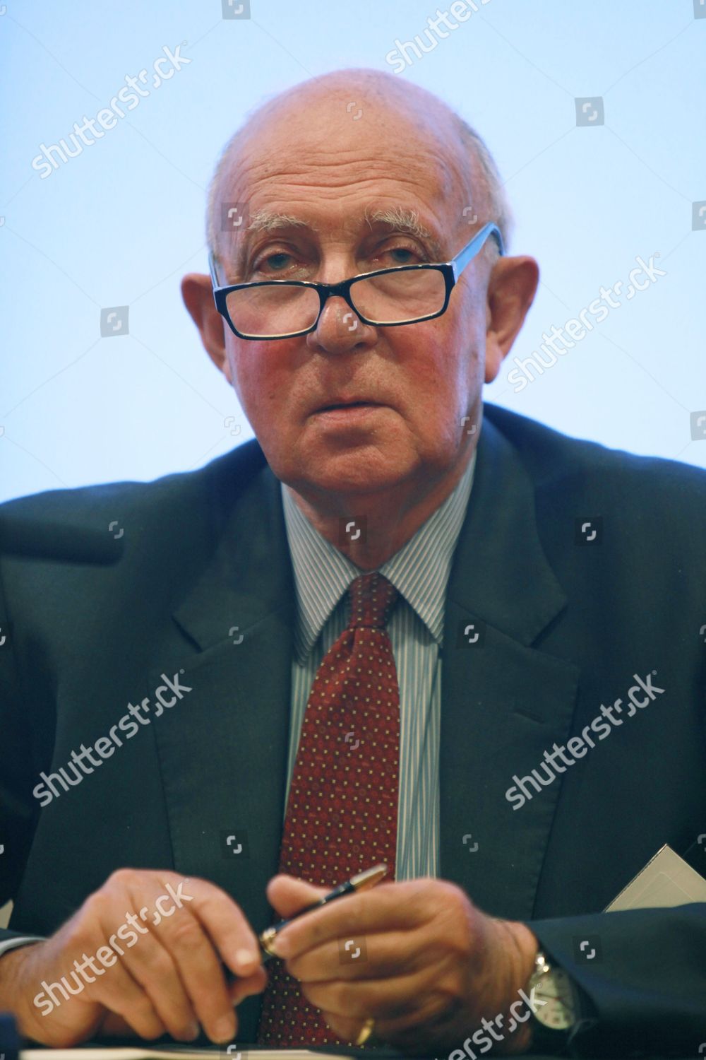 Lord Hannay Former Uk Ambassador Eec Editorial Stock Photo - Stock ...