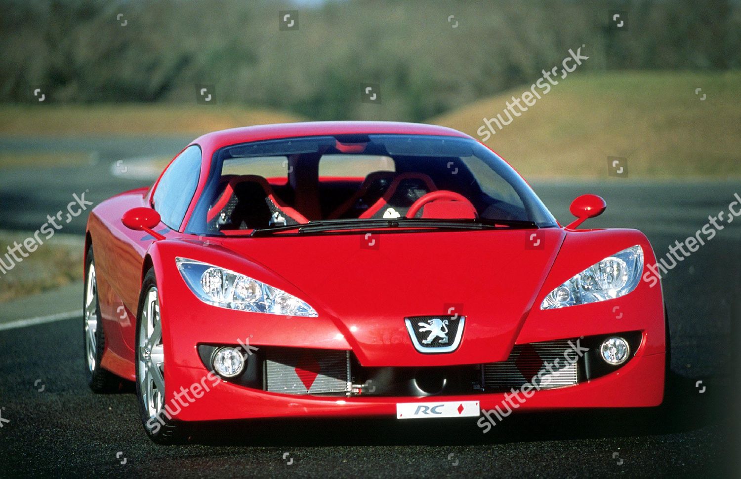 Peugeot Rc Concept Car Built Carbon Editorial Stock Photo - Stock Image ...