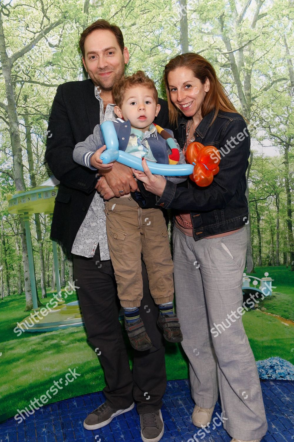 Ben Caplan Wife Emma Son Bertie Editorial Stock Photo - Stock Image ...