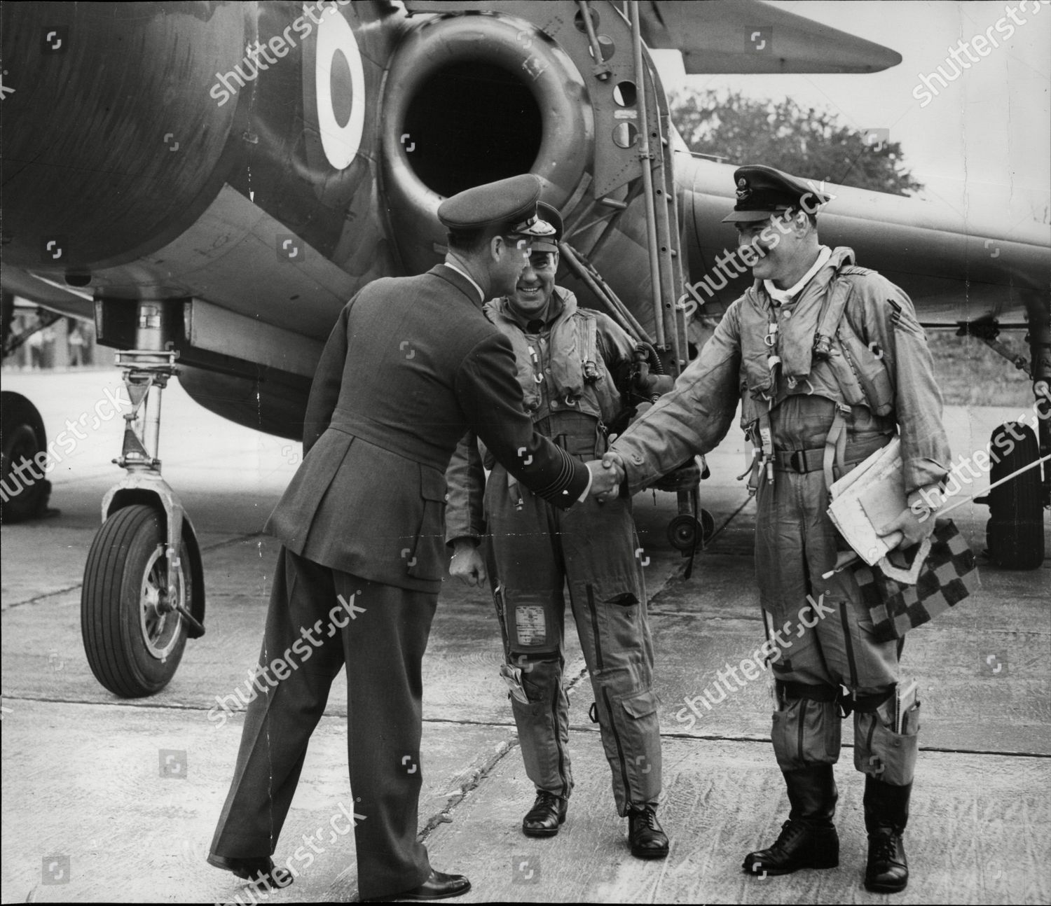 Group Captain Christopher Foxleynorris Dso Obe Editorial Stock Photo ...