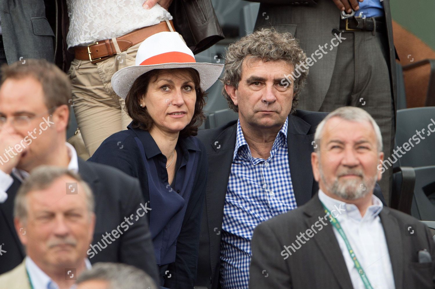 Dominique Rocheteau His Wife Editorial Stock Photo - Stock Image ...