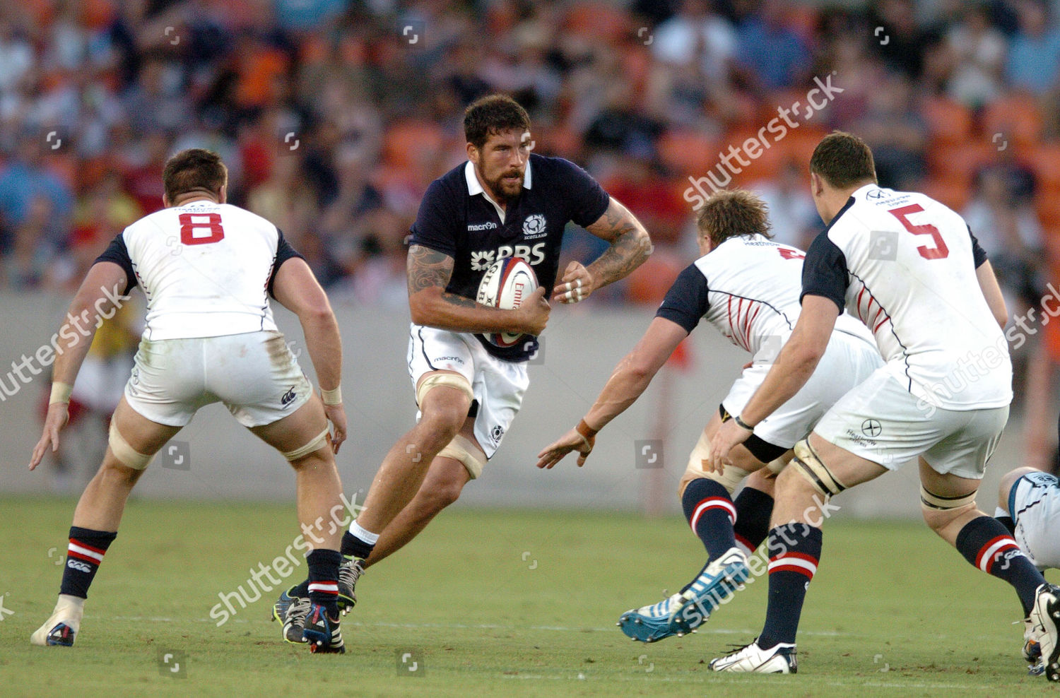 Jim Hamilton Scotland Lock Takes On Editorial Stock Photo - Stock Image ...