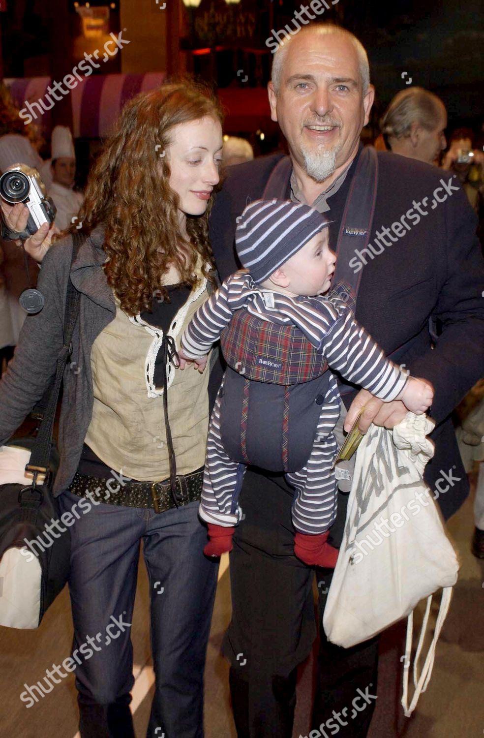 Peter Gabriel Fiancee Meabh Flynn Child Editorial Stock Photo - Stock ...