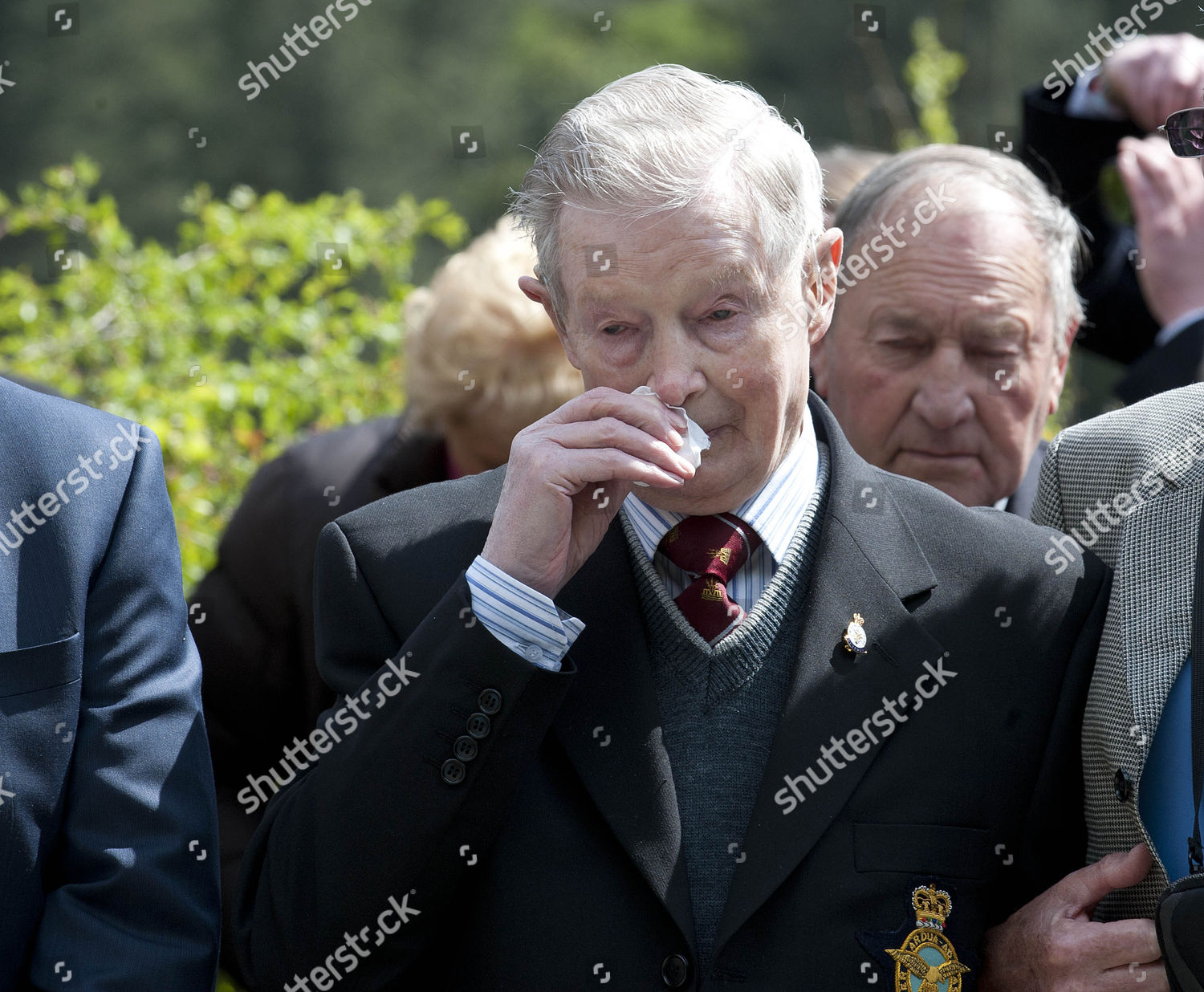 Leading Aircraftsman 90 Year Old Cyril - Foto de stock de contenido ...