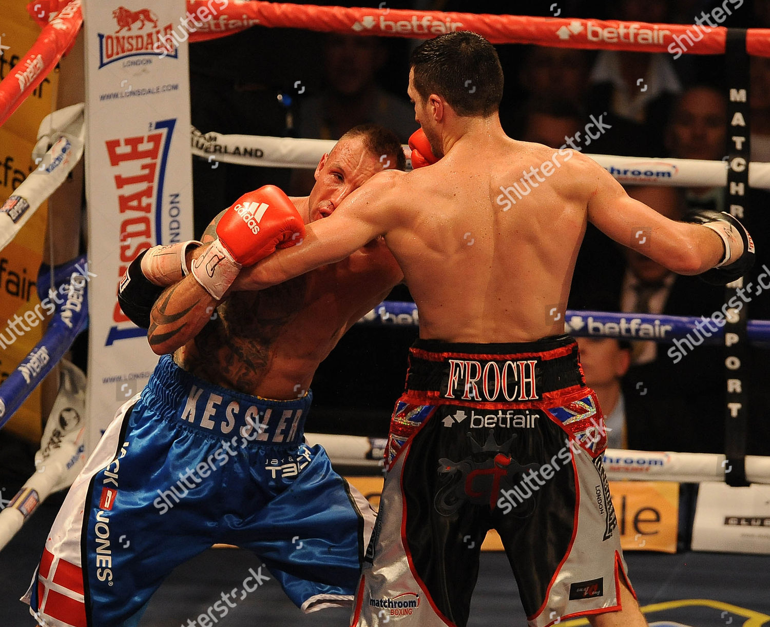 Boxing O2 Arena London Froch V Editorial Stock Photo - Stock Image ...