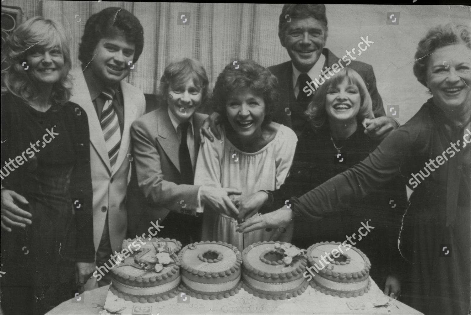 Television Programme Crossroads Cast Celebrate 3 Editorial Stock Photo ...