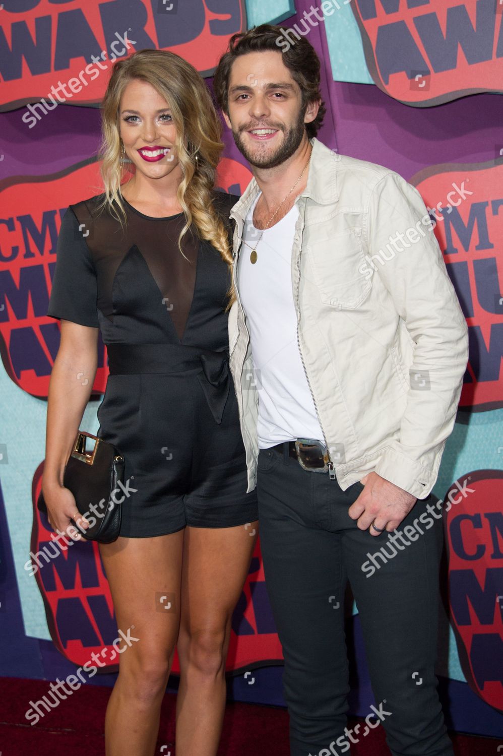 Thomas Rhett Lauren Gregory Editorial Stock Photo - Stock Image ...