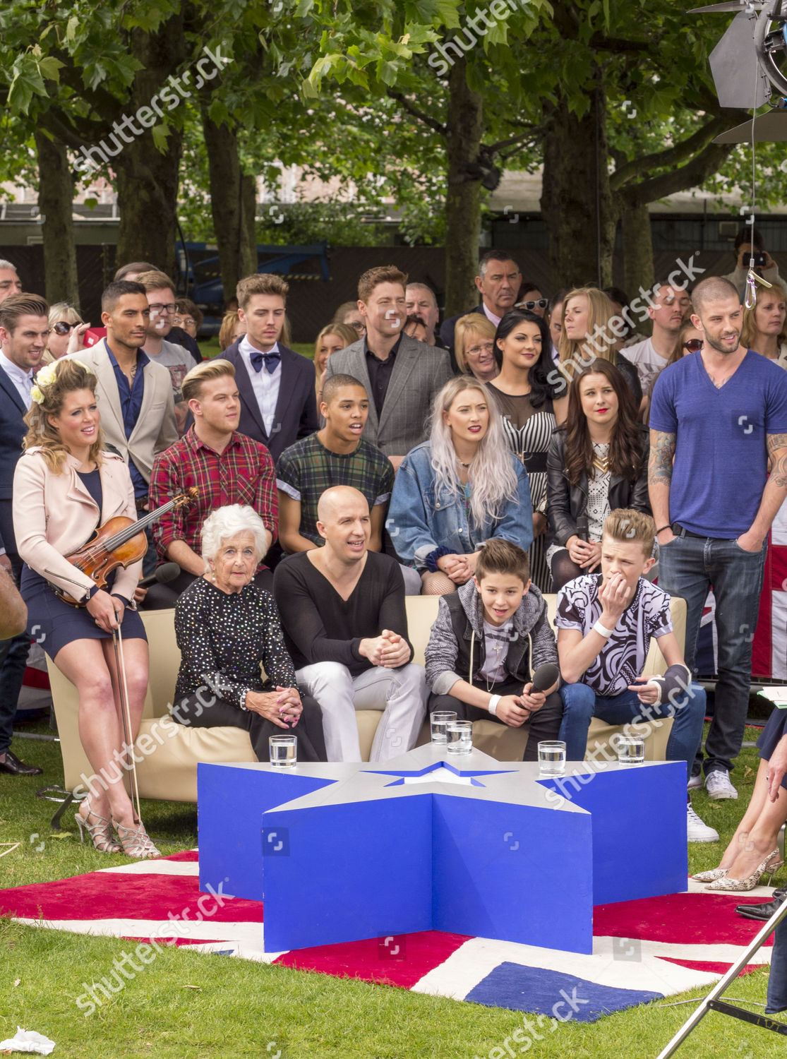 Bgt Finalists Jack Pack Bars Melody Editorial Stock Photo - Stock Image ...