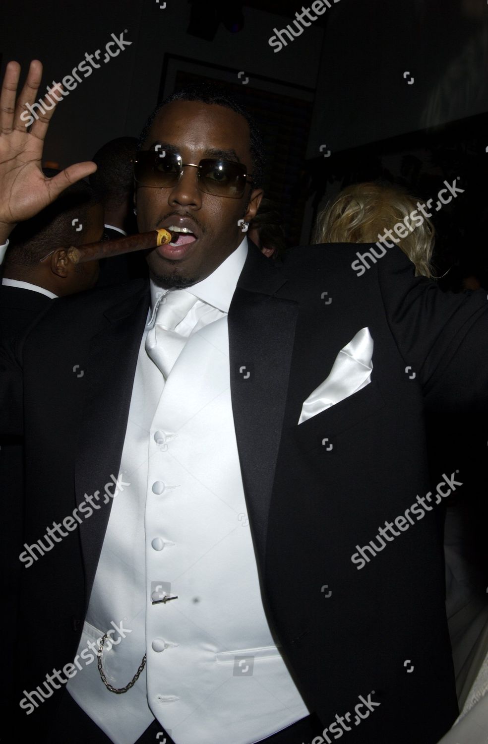 P Diddy Smoking Cigar Editorial Stock Photo - Stock Image | Shutterstock