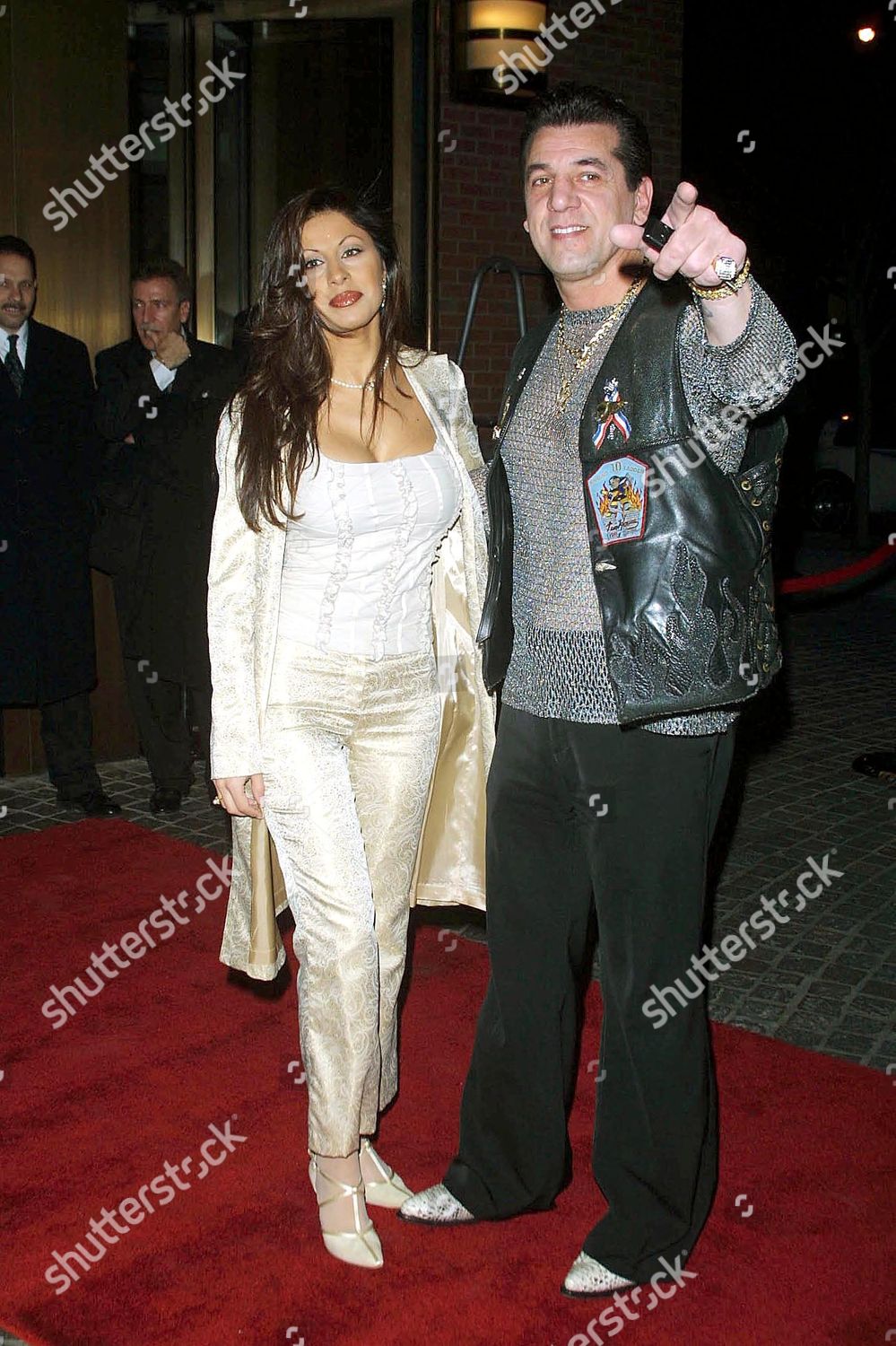 Chuck Zito Friend Vanessa Editorial Stock Photo - Stock Image ...