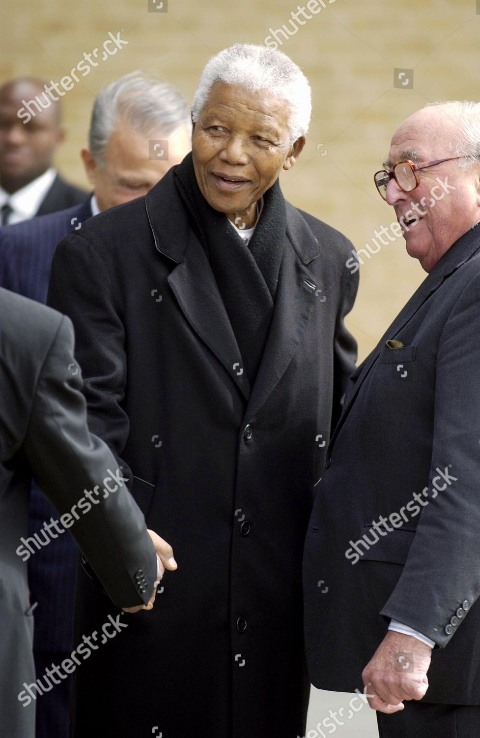 Nelson Mandela Lord Roy Jenkins Editorial Stock Photo - Stock Image ...