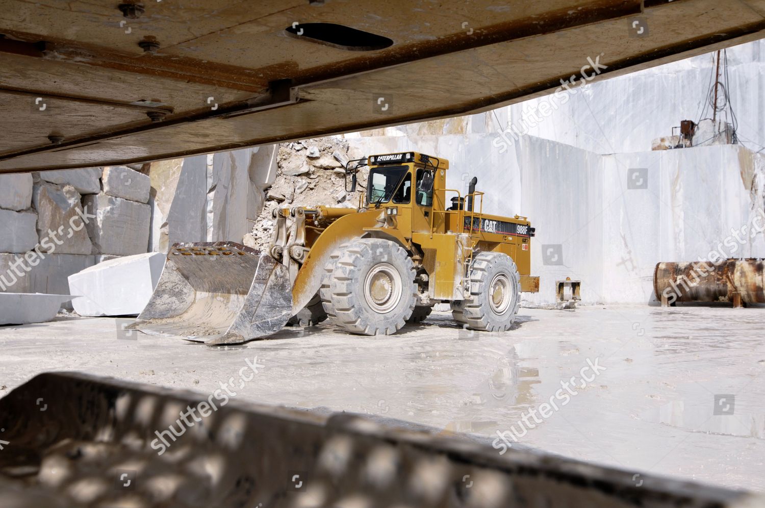 Parked Wheeled Loader Editorial Stock Photo - Stock Image | Shutterstock