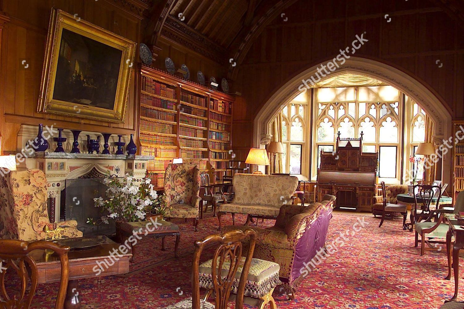 Interior Picture Tyntesfield House 43 Room Editorial Stock Photo ...