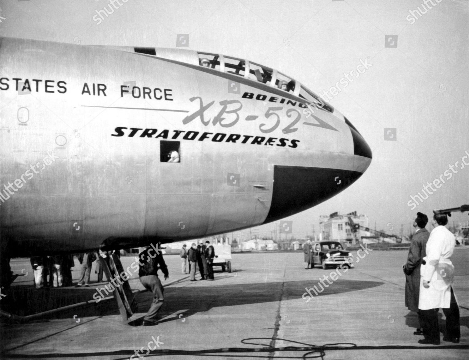 View Nose Section Boeing Xb52 Stratofortress Editorial Stock Photo ...