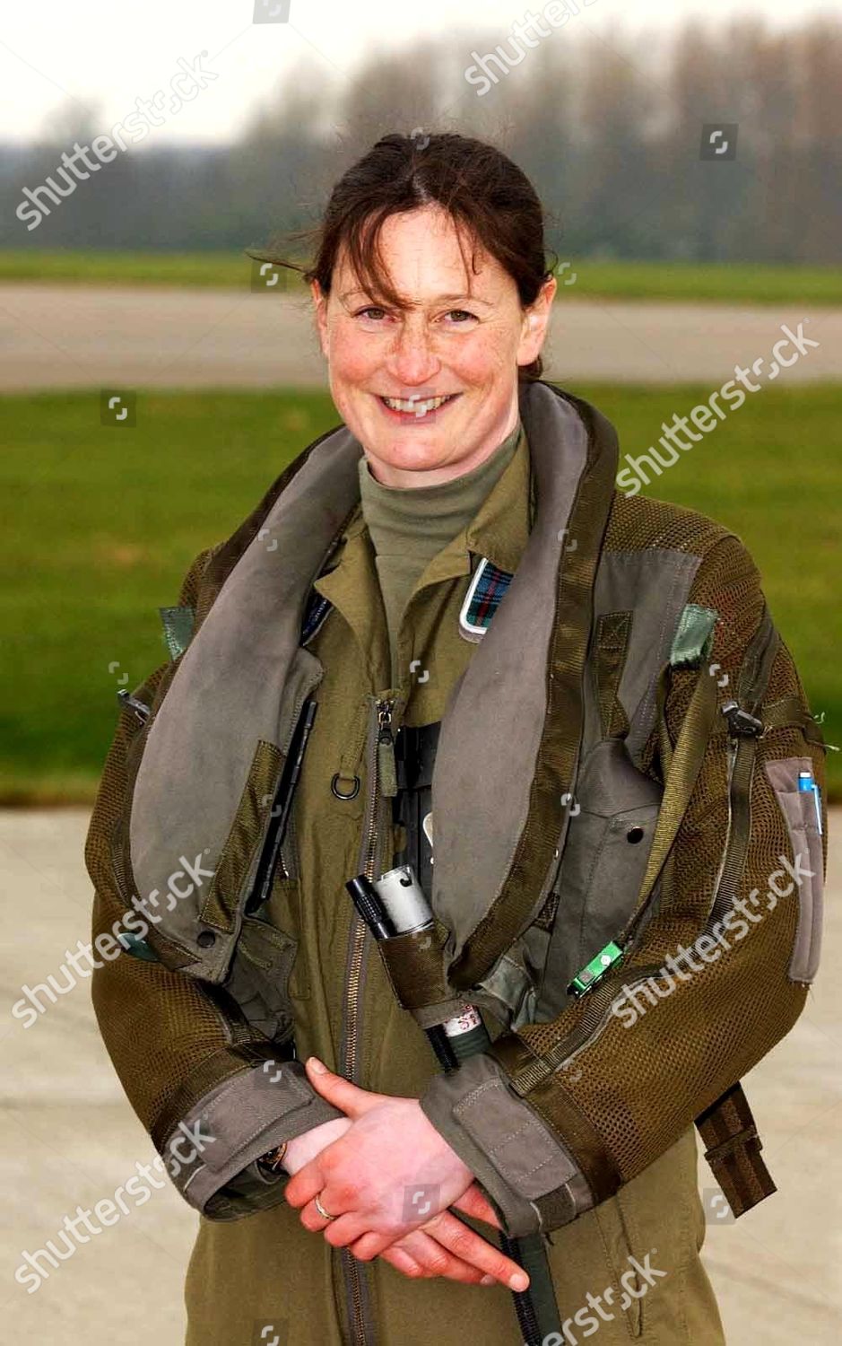 Tornado Navigator Flight Lieutenant Andrea Mccoll Editorial Stock Photo ...
