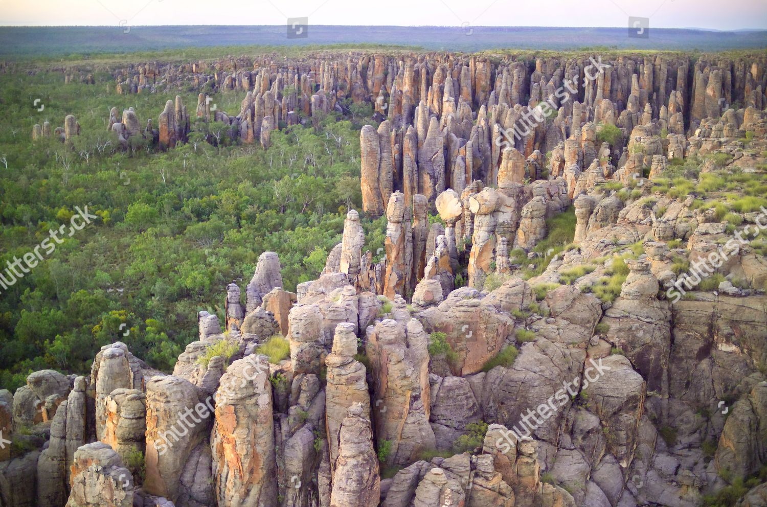 Pillars Sandstone Lost City Escarpment Broadmere Editorial Stock Photo ...