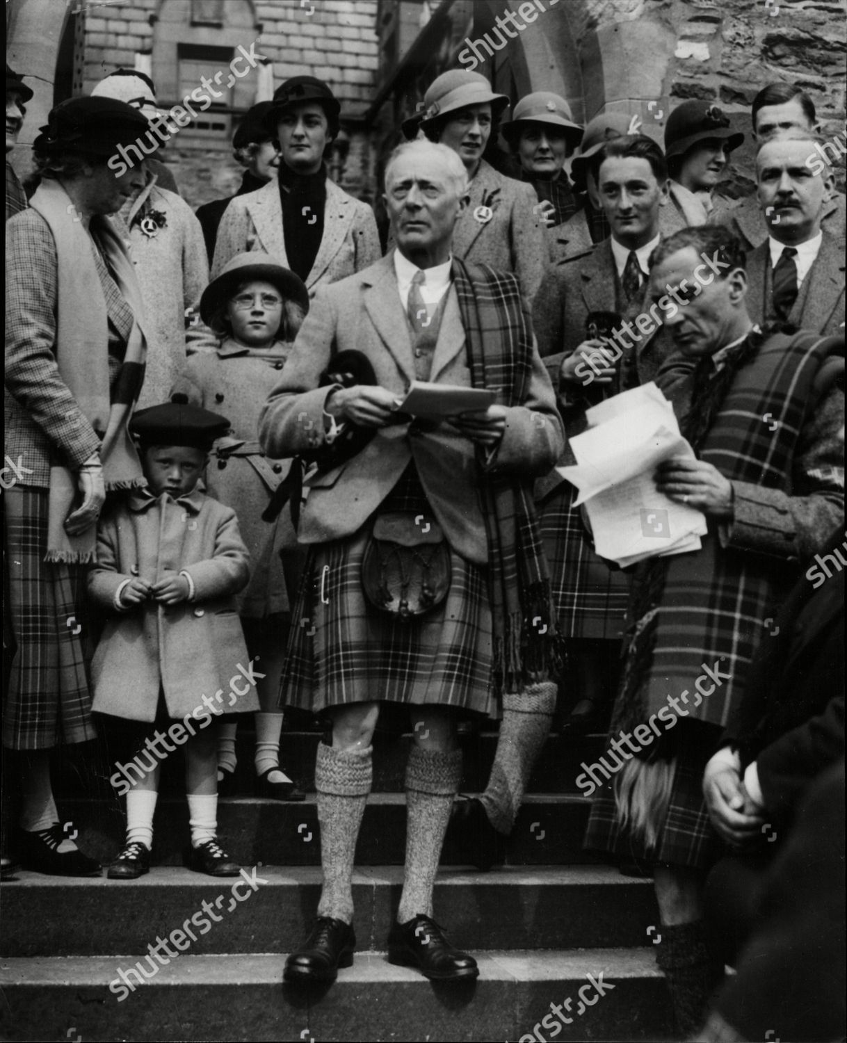 Captain Charles Fitzroy Maclean Reads Kings Editorial Stock Photo ...
