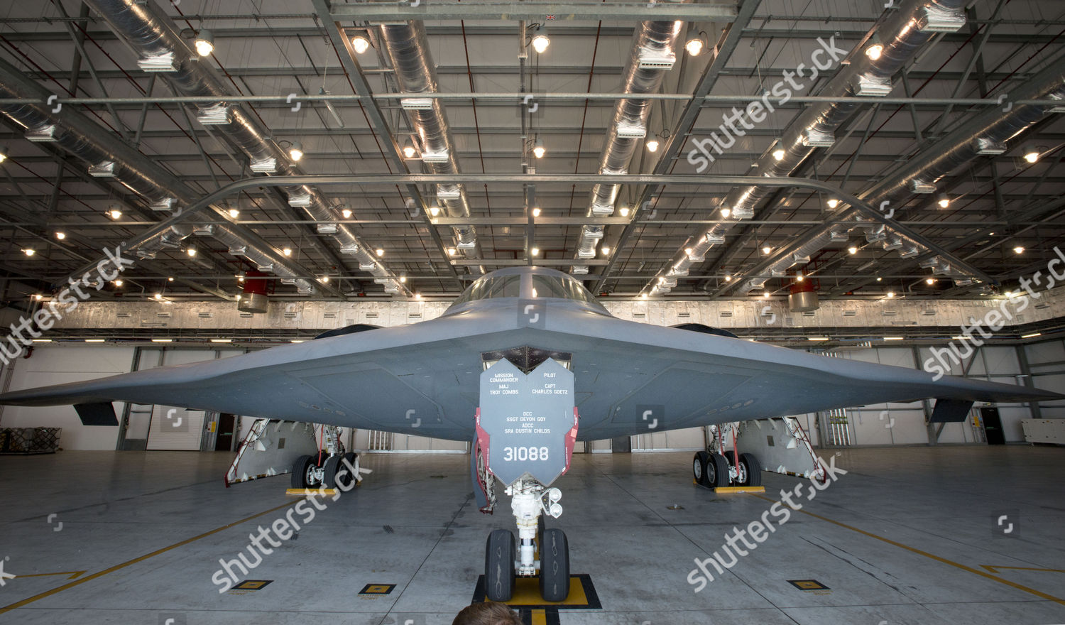 Us Air Force B2 Stealth Bomber Editorial Stock Photo - Stock Image ...