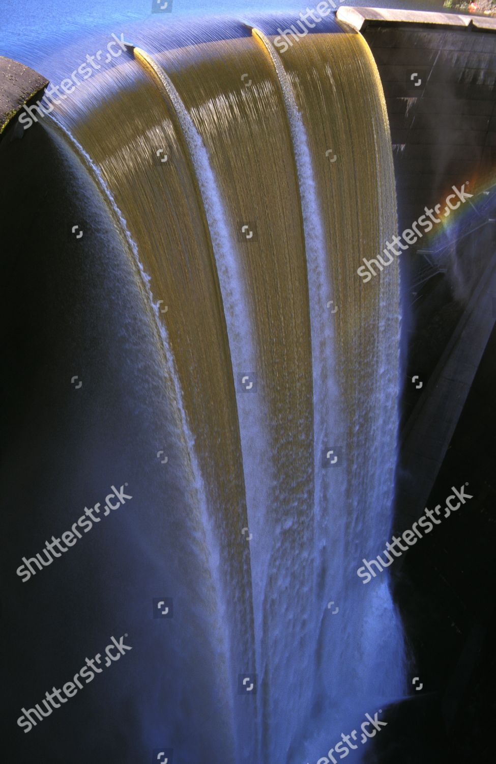 Devils Gate Dam Spillway Devils Gate Editorial Stock Photo - Stock ...