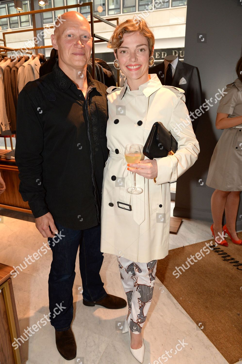Camilla Rutherford Dominic Burns Editorial Stock Photo - Stock Image ...