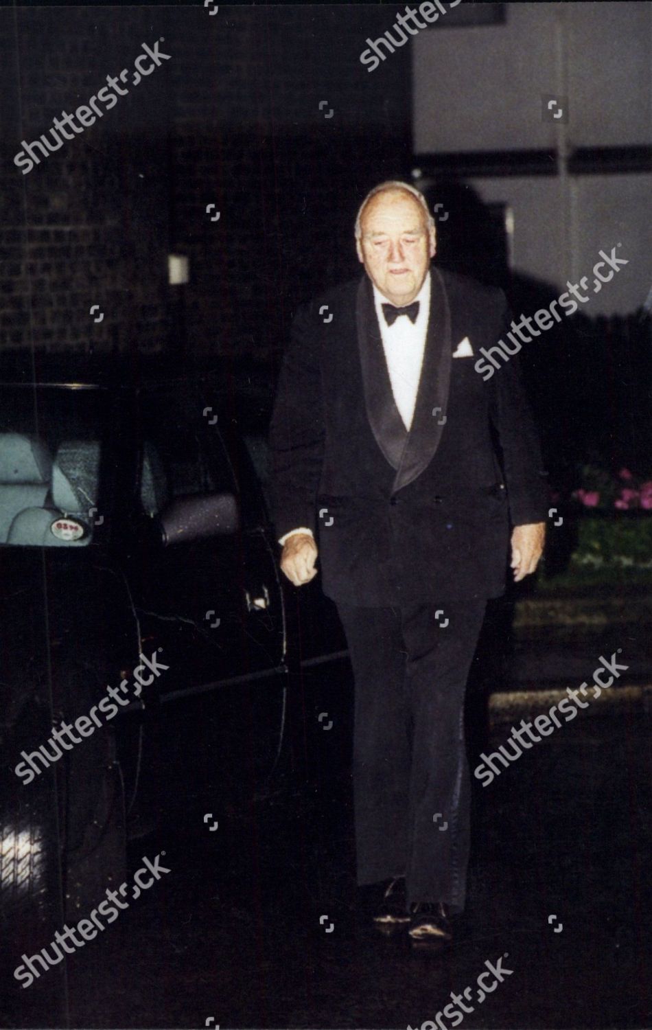 Lord Whitelaw Arriving Downing Street Margaret Editorial Stock Photo ...