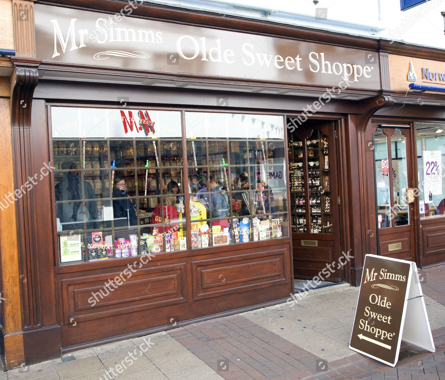 Mr Simms Olde Sweet Shoppe Ipswich Editorial Stock Photo - Stock Image ...