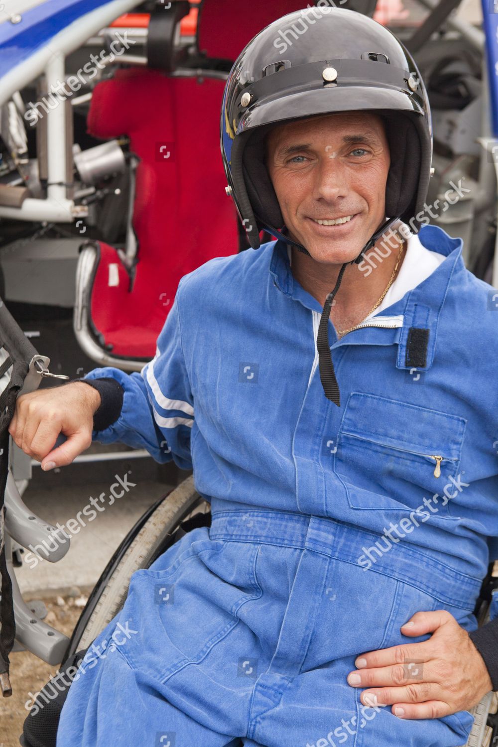 Model Released Disabled Race Car Driver Editorial Stock Photo - Stock ...