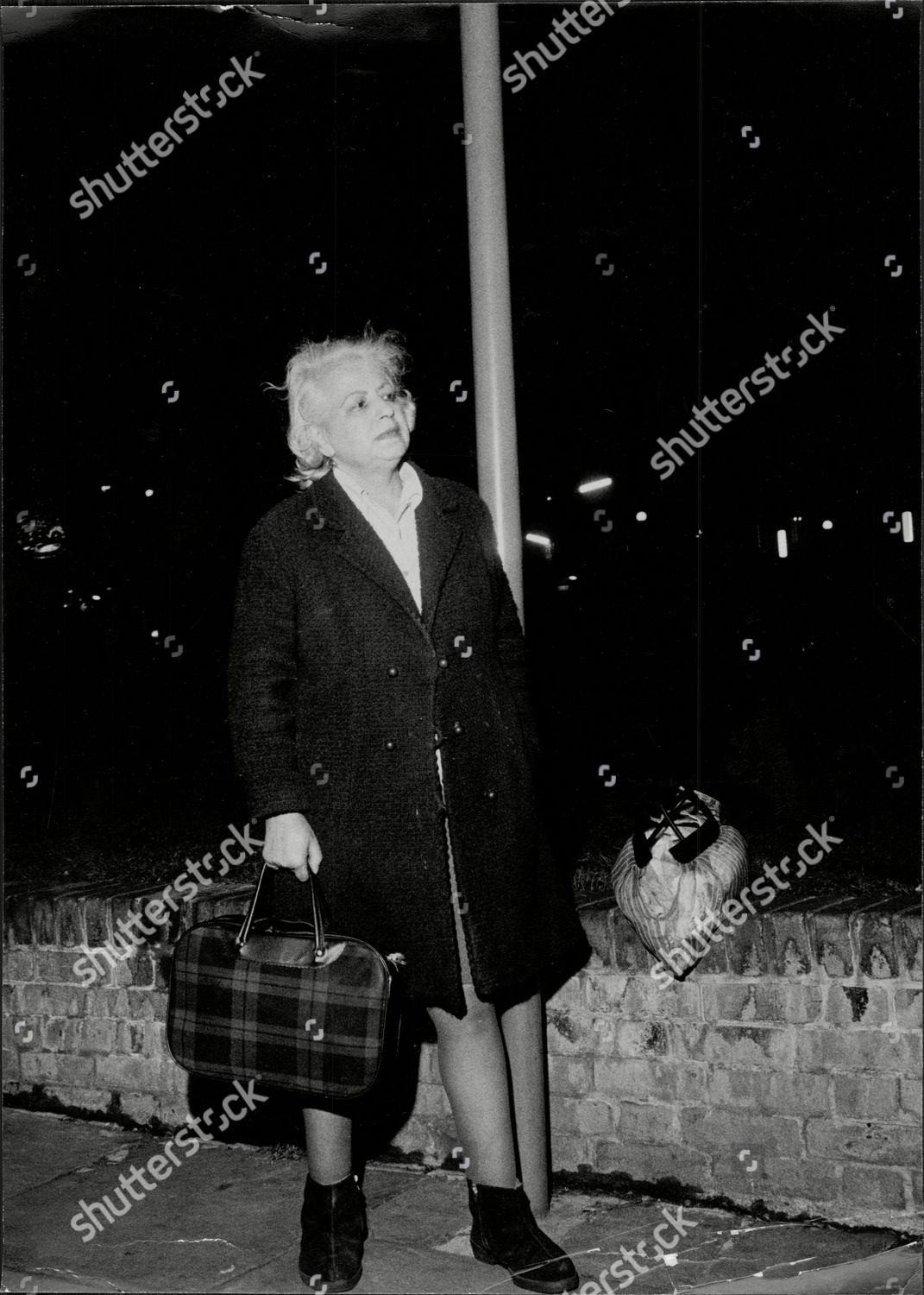 Lucia Mantle Woman Walking Home Alone Editorial Stock Photo - Stock ...