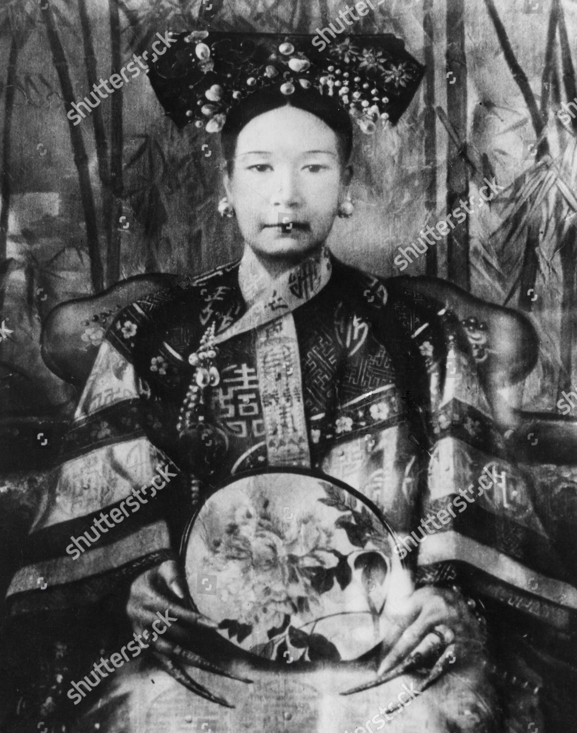 Portrait Dowager Empress Chih Hsi Manchu Editorial Stock Photo - Stock ...