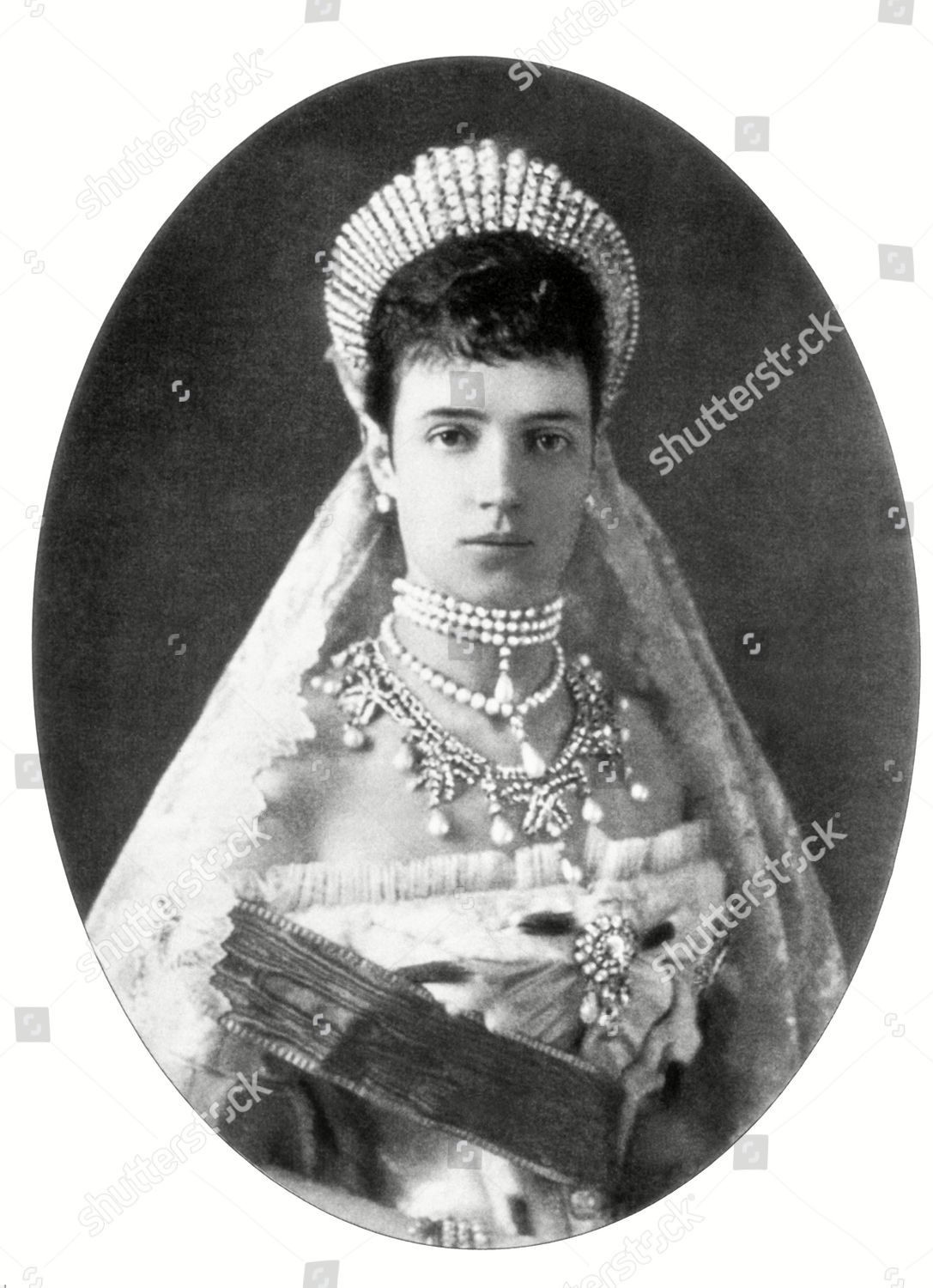 Empress Maria Feodorovna Russia Born Princess Editorial Stock Photo ...