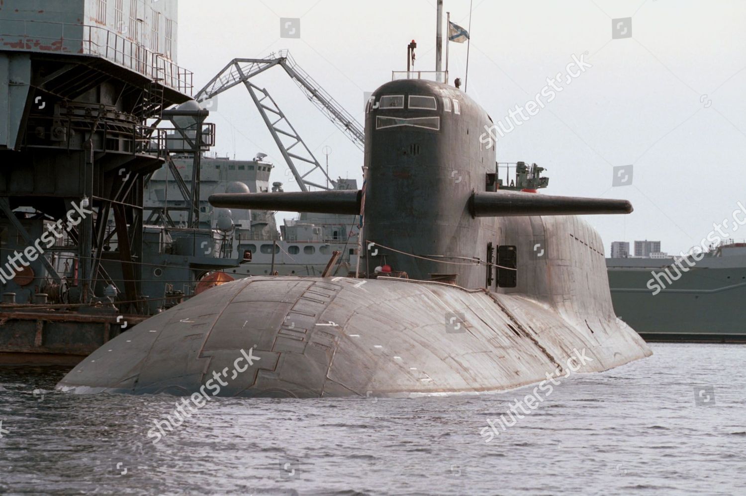 Russian Nuclearpowered Novomoskovsk Submarine 204 Editorial Stock Photo ...