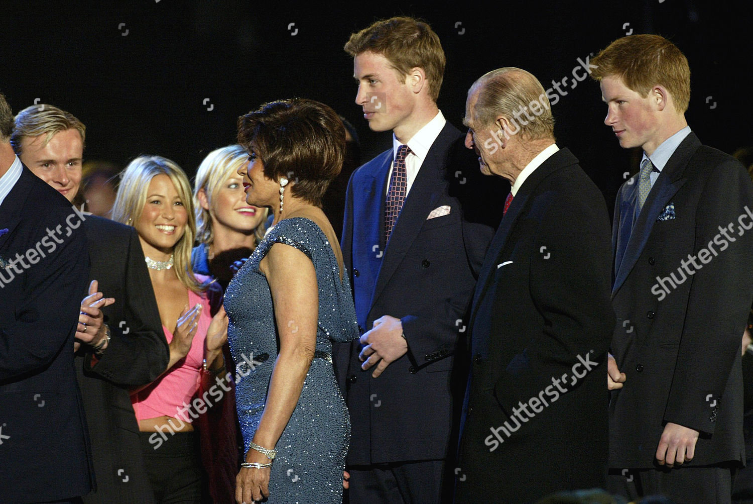 Shirley Bassey Prince William Prince Philip Editorial Stock Photo ...