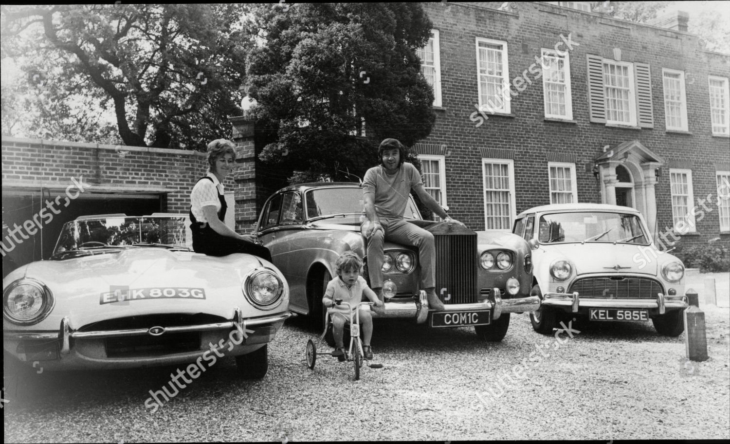 Comedian Jimmy Tarbuck His Wife Pauline Editorial Stock Photo - Stock ...