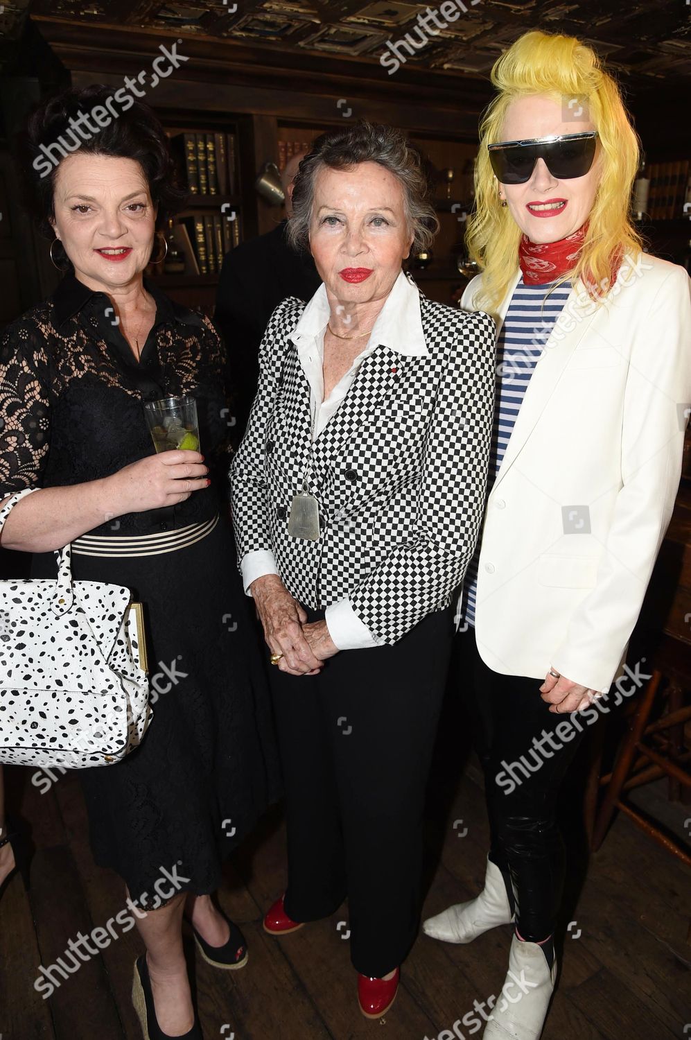 Lulu Guinness Leslie Caron Pam Hogg Editorial Stock Photo - Stock Image ...