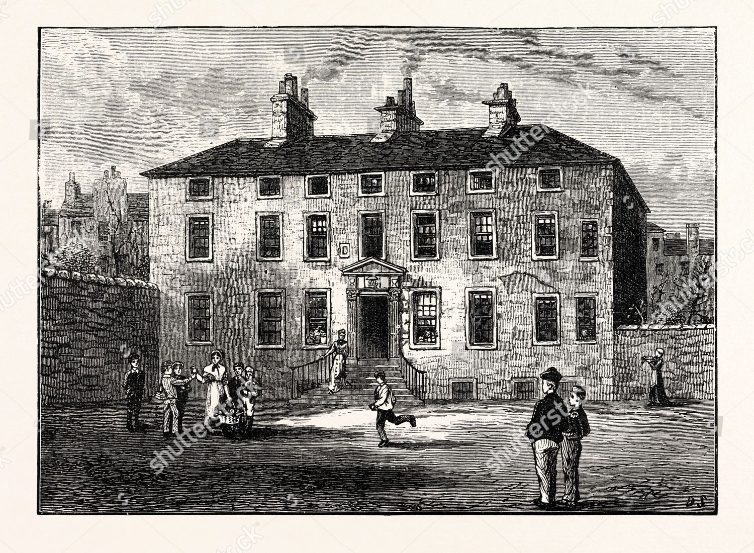 Edinburgh Balmerino House Leith Editorial Stock Photo - Stock Image ...