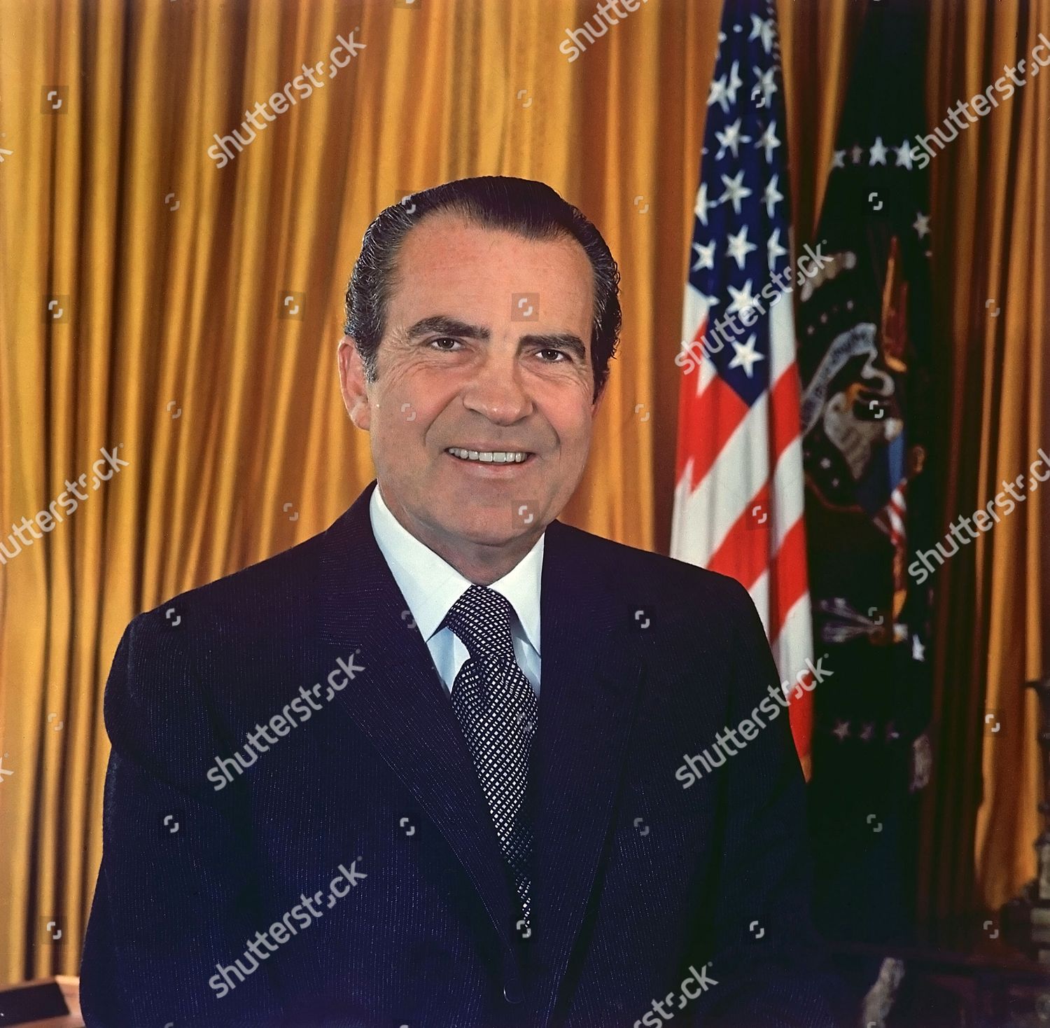 President Richard Nixon 1970 37th President Editorial Stock Photo ...