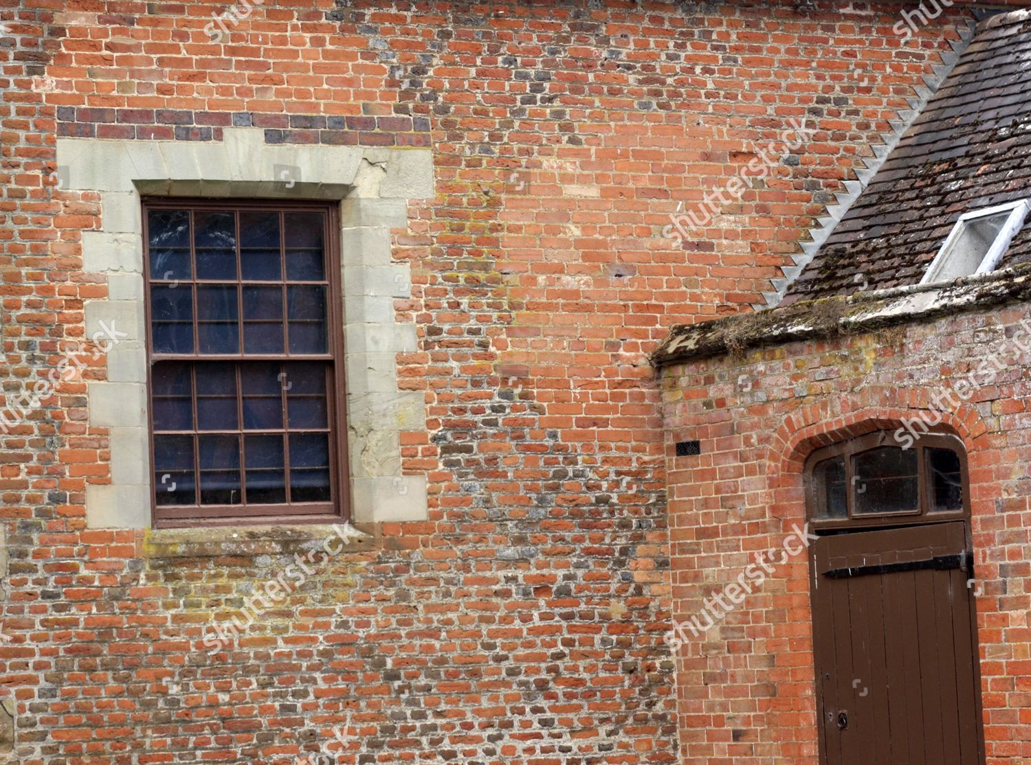 16th Century Window Frame Glass Has Editorial Stock Photo - Stock Image ...