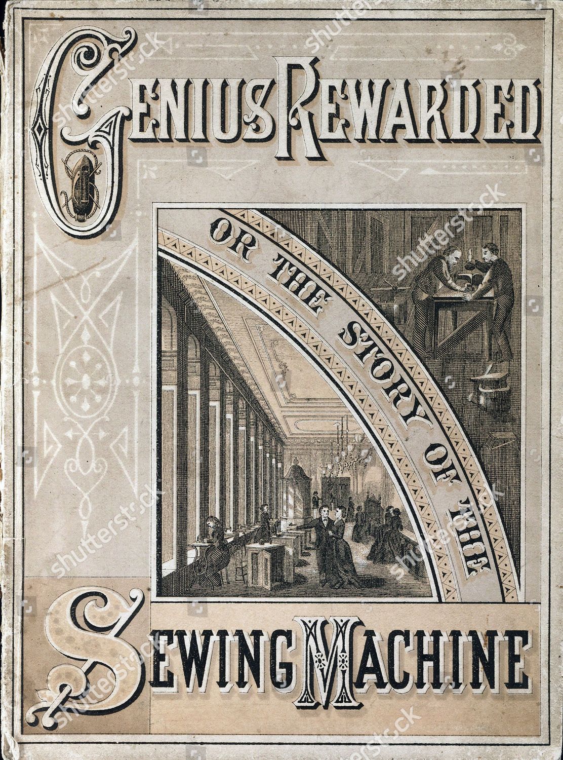 Isaac Merritt Singer 18111875 American Inventor Editorial Stock Photo ...