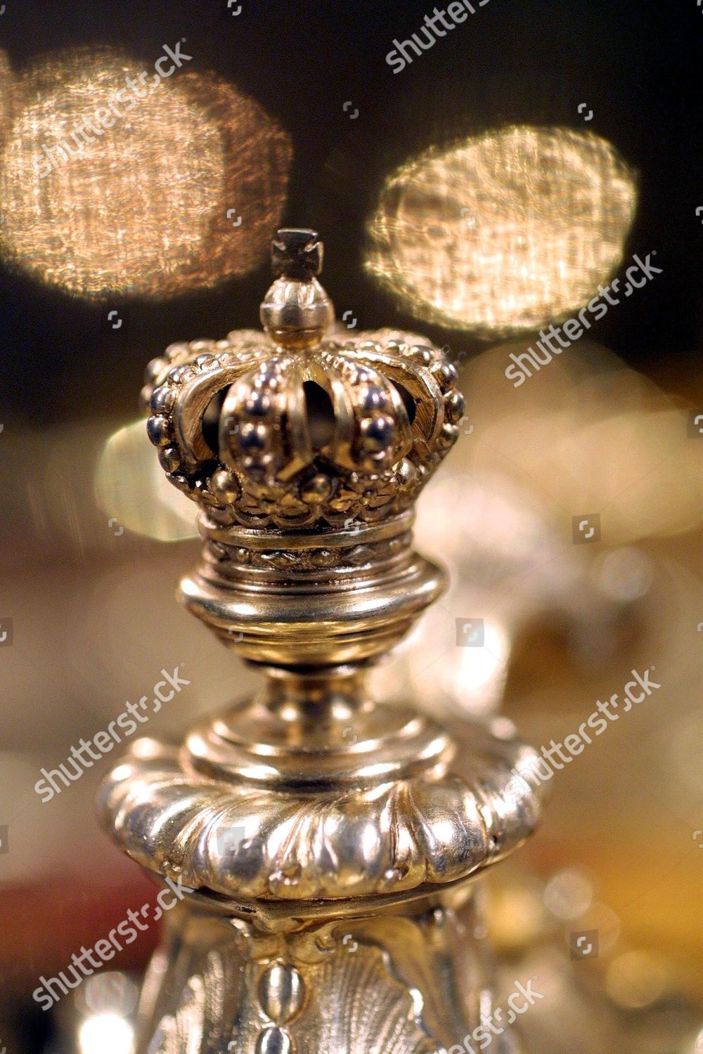 Silver Crown Detail Editorial Stock Photo - Stock Image | Shutterstock