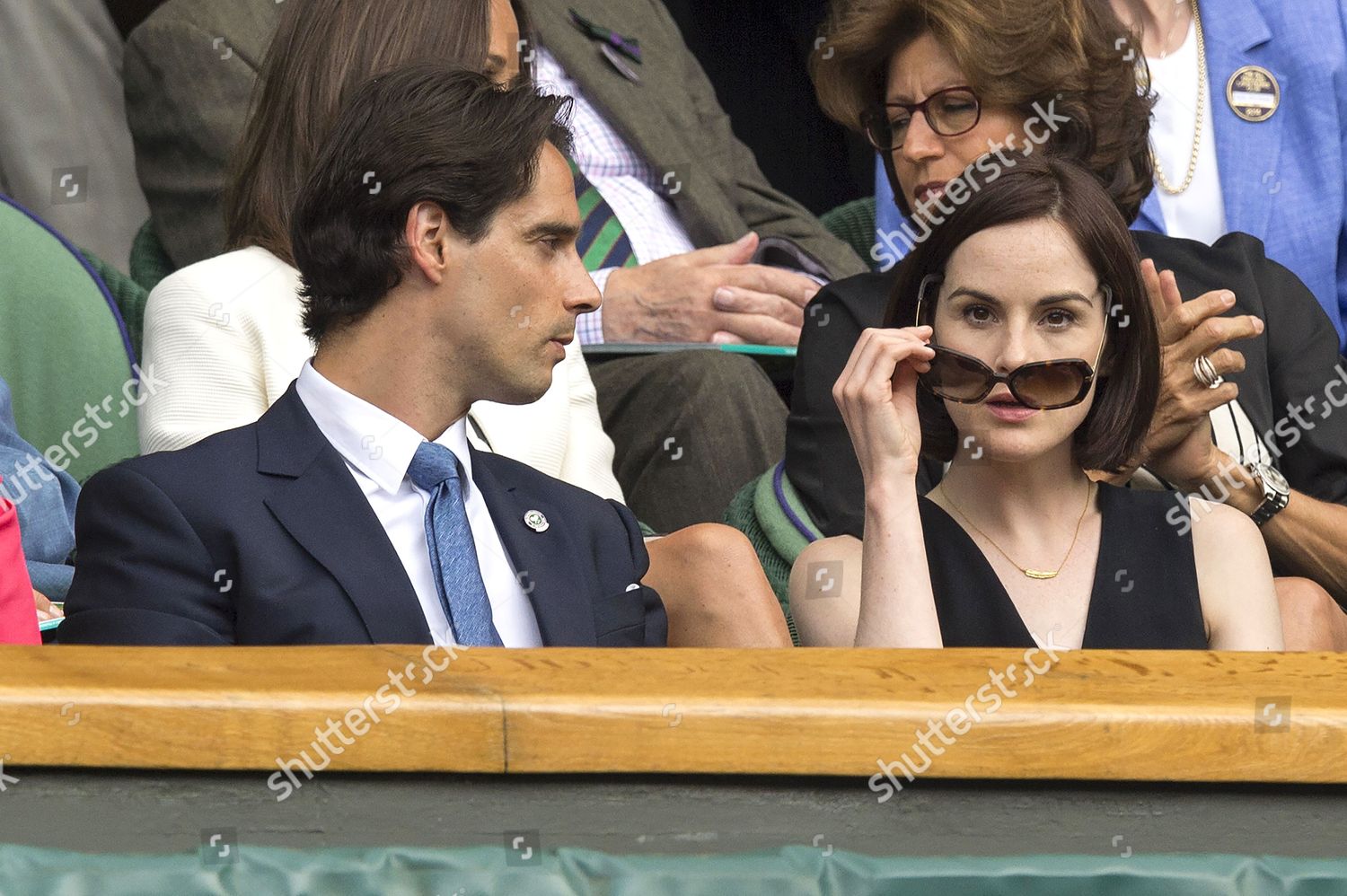 Michelle Dockery Boyfriend John Dineen Editorial Stock Photo - Stock ...