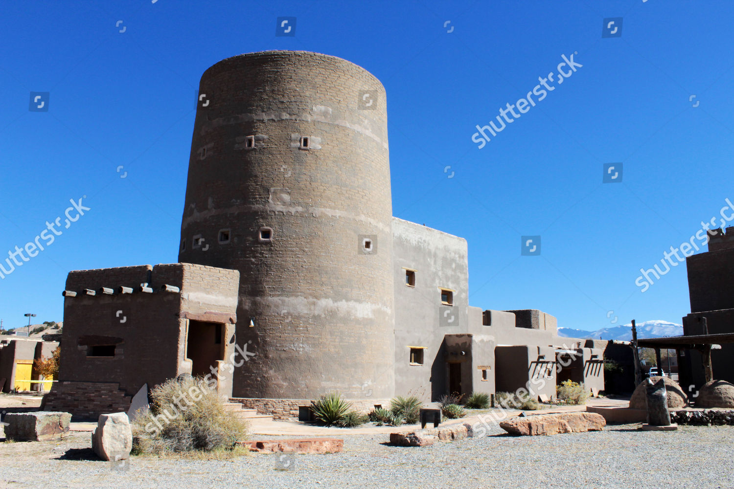 Pueblo Poeh Center Museum Pojoaque Pueblo Editorial Stock Photo - Stock ...