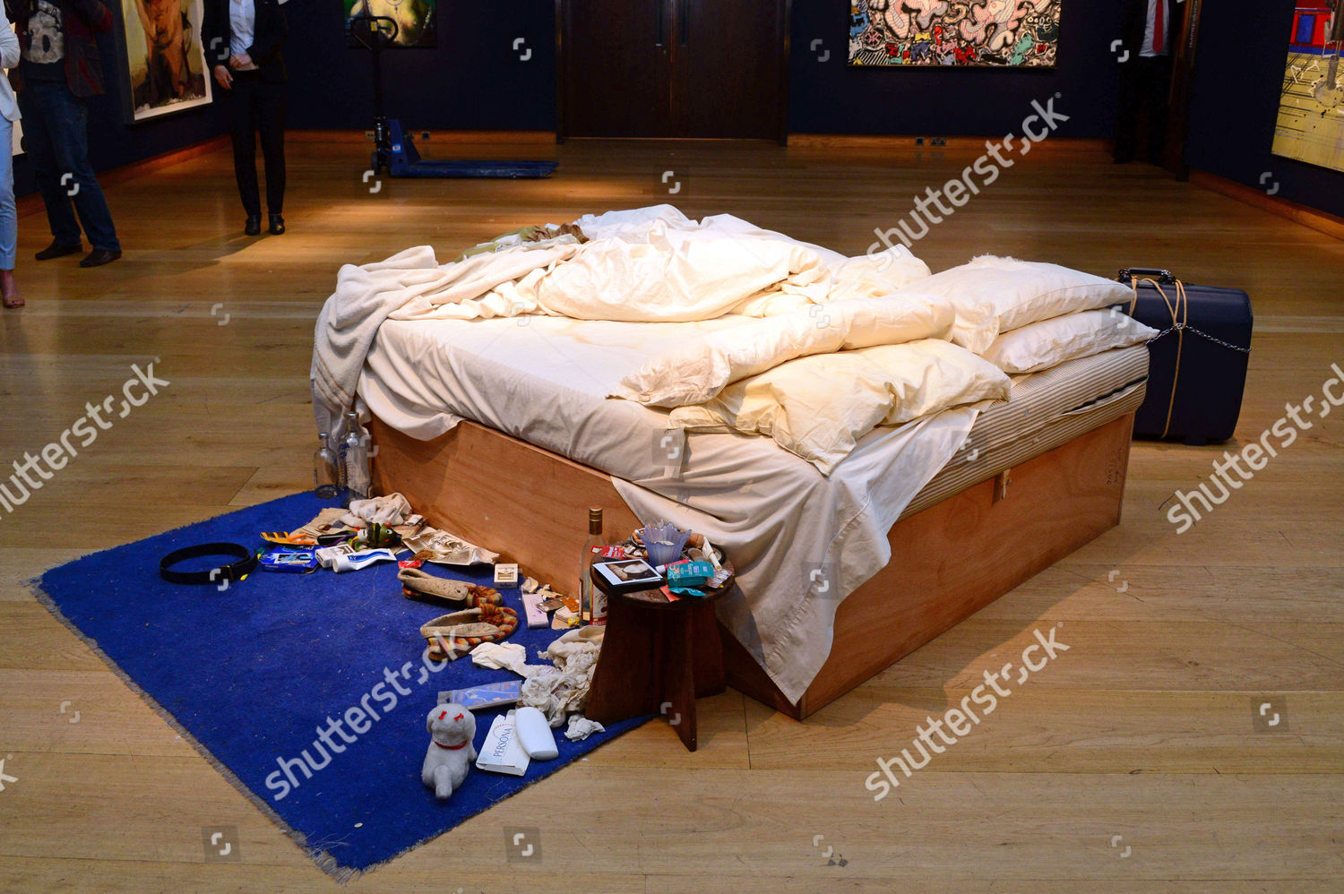 Tracey Emin My Bed Artwork Editorial Stock Photo - Stock Image ...