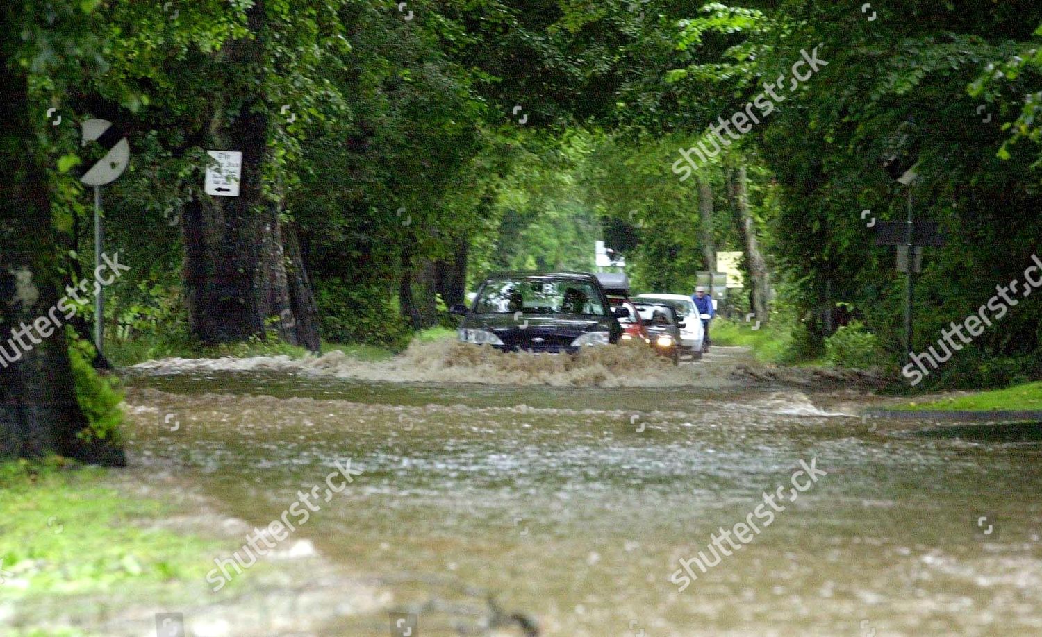 Flooding On A84 Callander Crianlarich Road Editorial Stock Photo ...
