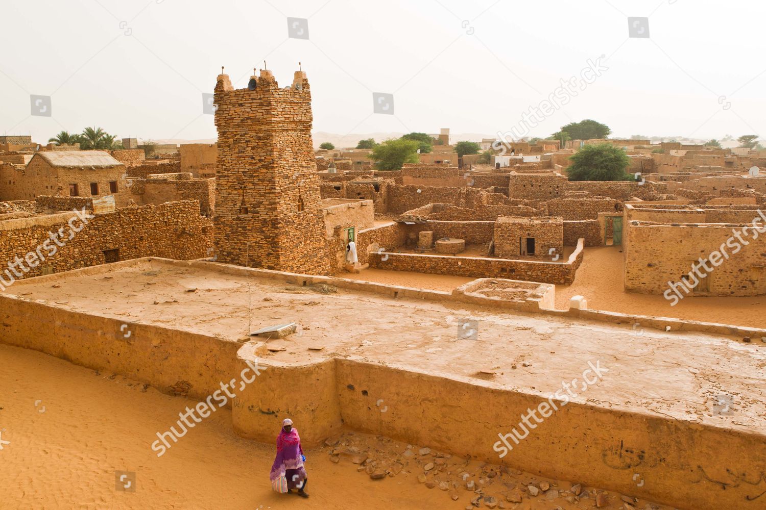 Ancient City Chinguetti Adrar Region Editorial Stock Photo - Stock ...