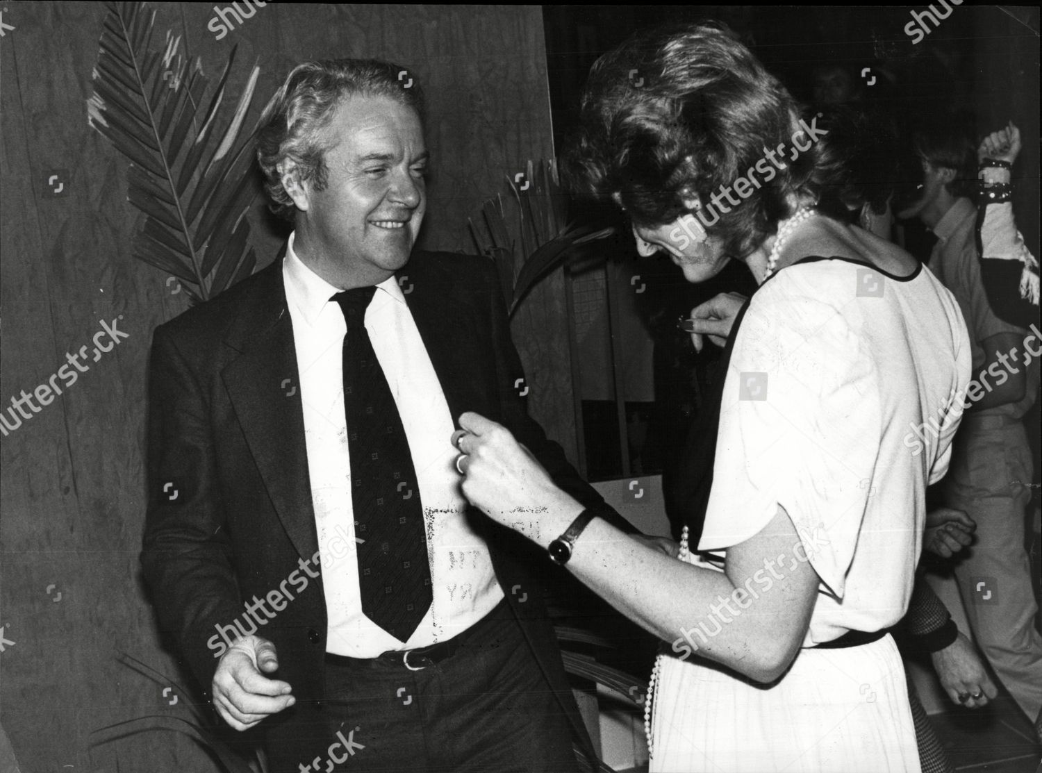 Nicholas Scott Mp Dancing His Wife - Foto de stock de contenido ...