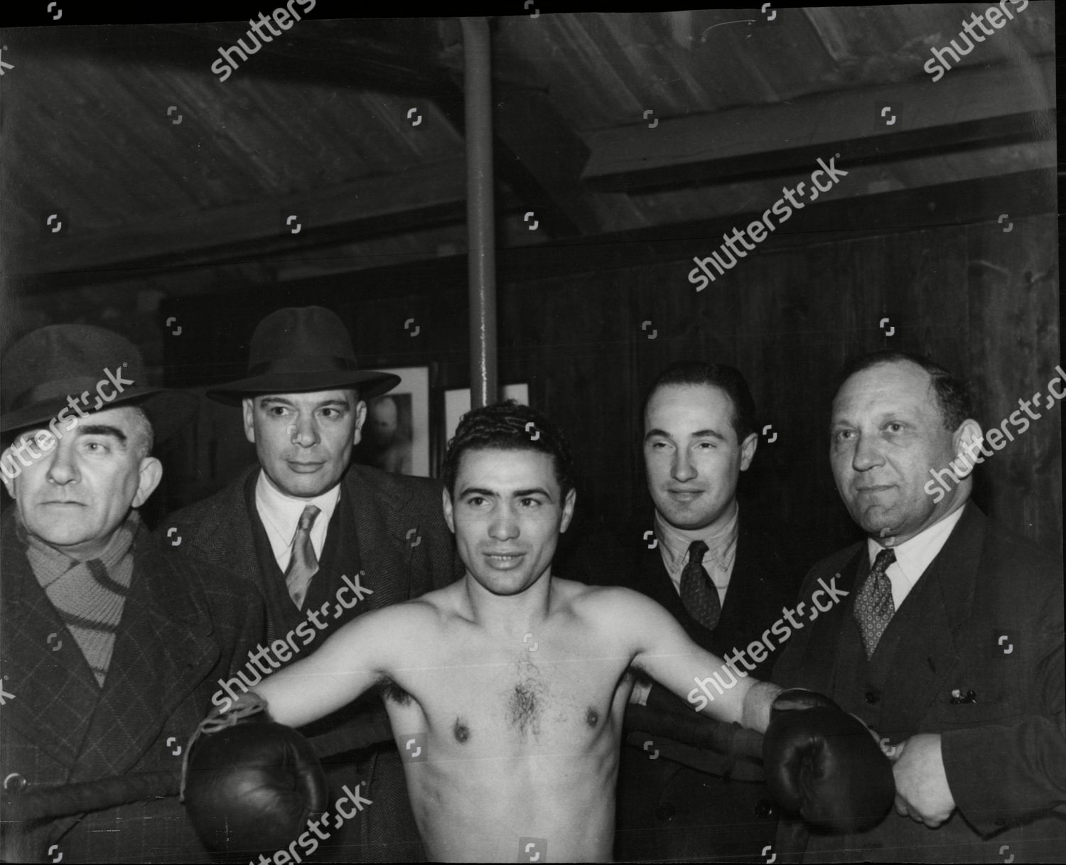 Corrads Conti Italian Boxer Who Fight Editorial Stock Photo - Stock ...