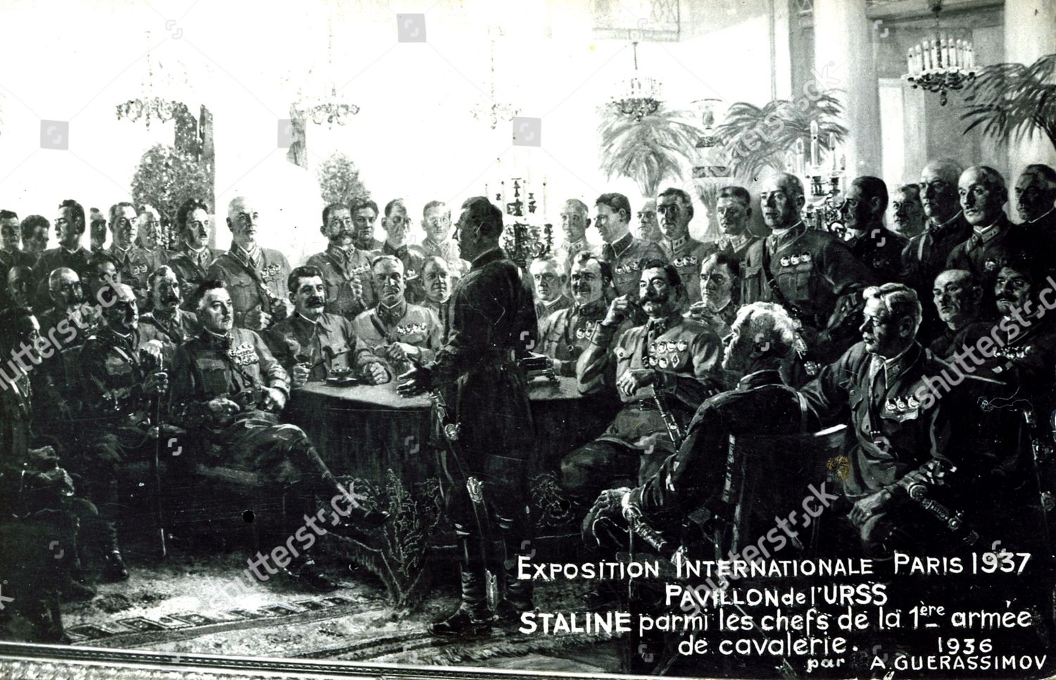 Joseph Stalin Senior Officers Soviet 1st Editorial Stock Photo - Stock ...