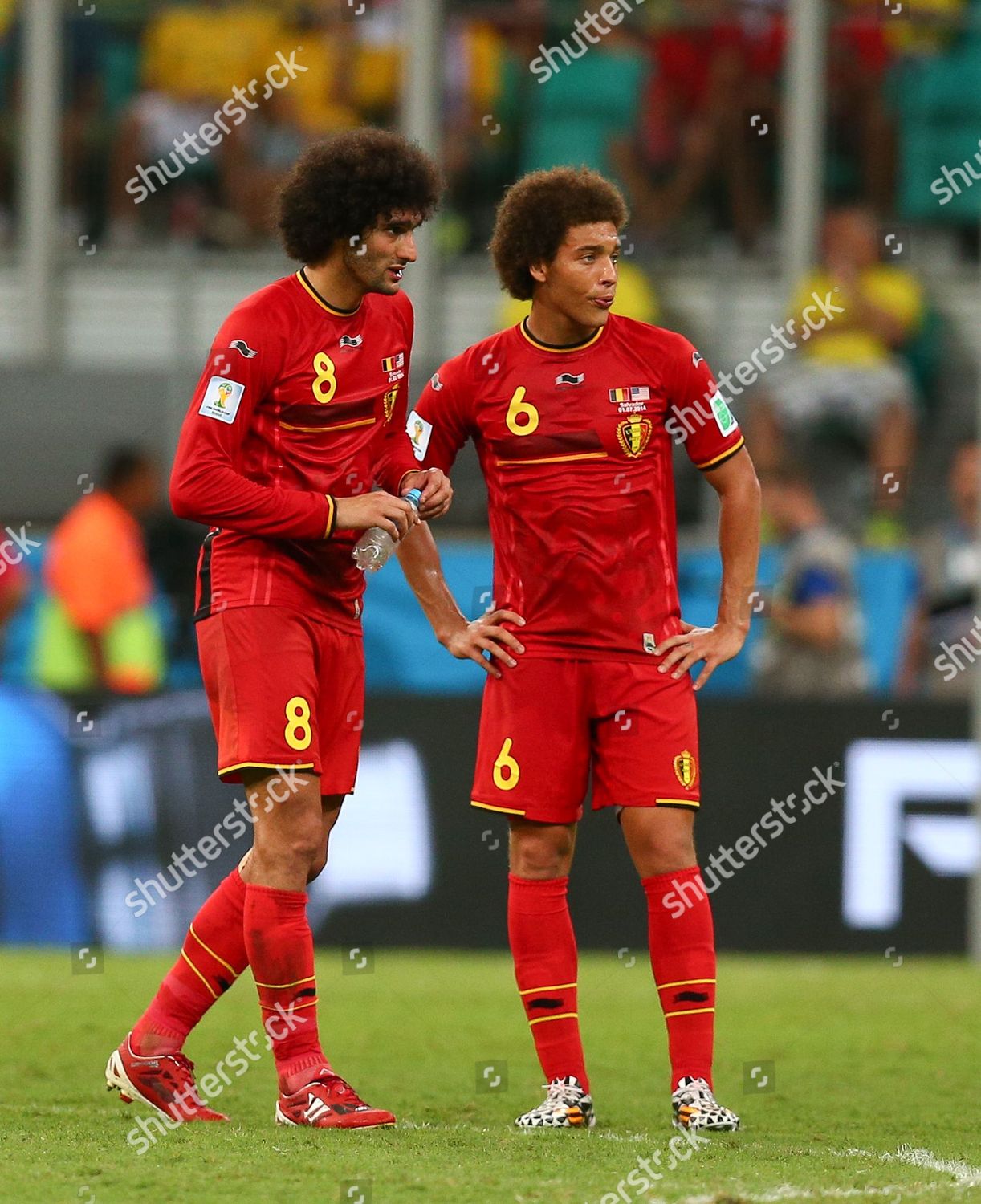 Marouane Fellaini Axel Witsel Belgium Both Editorial Stock Photo - Stock Image | Shutterstock
